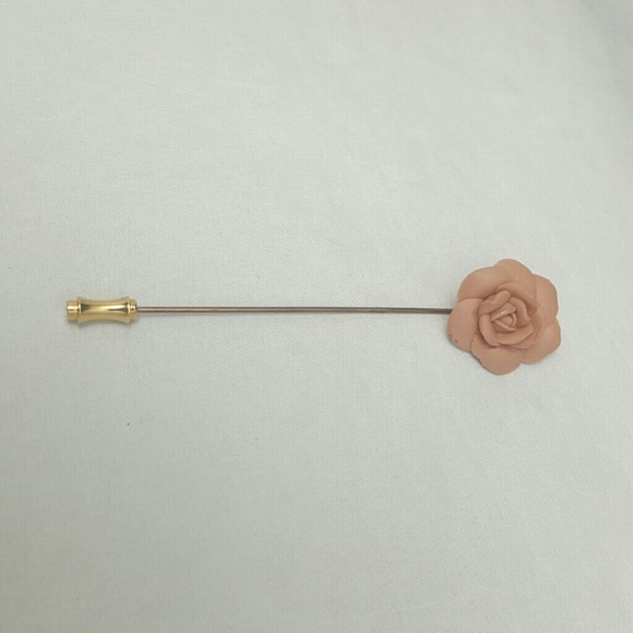 Vintage | Jewelry | Vintage Ceramic Glass Rose Flower Hat Pin | Poshmark